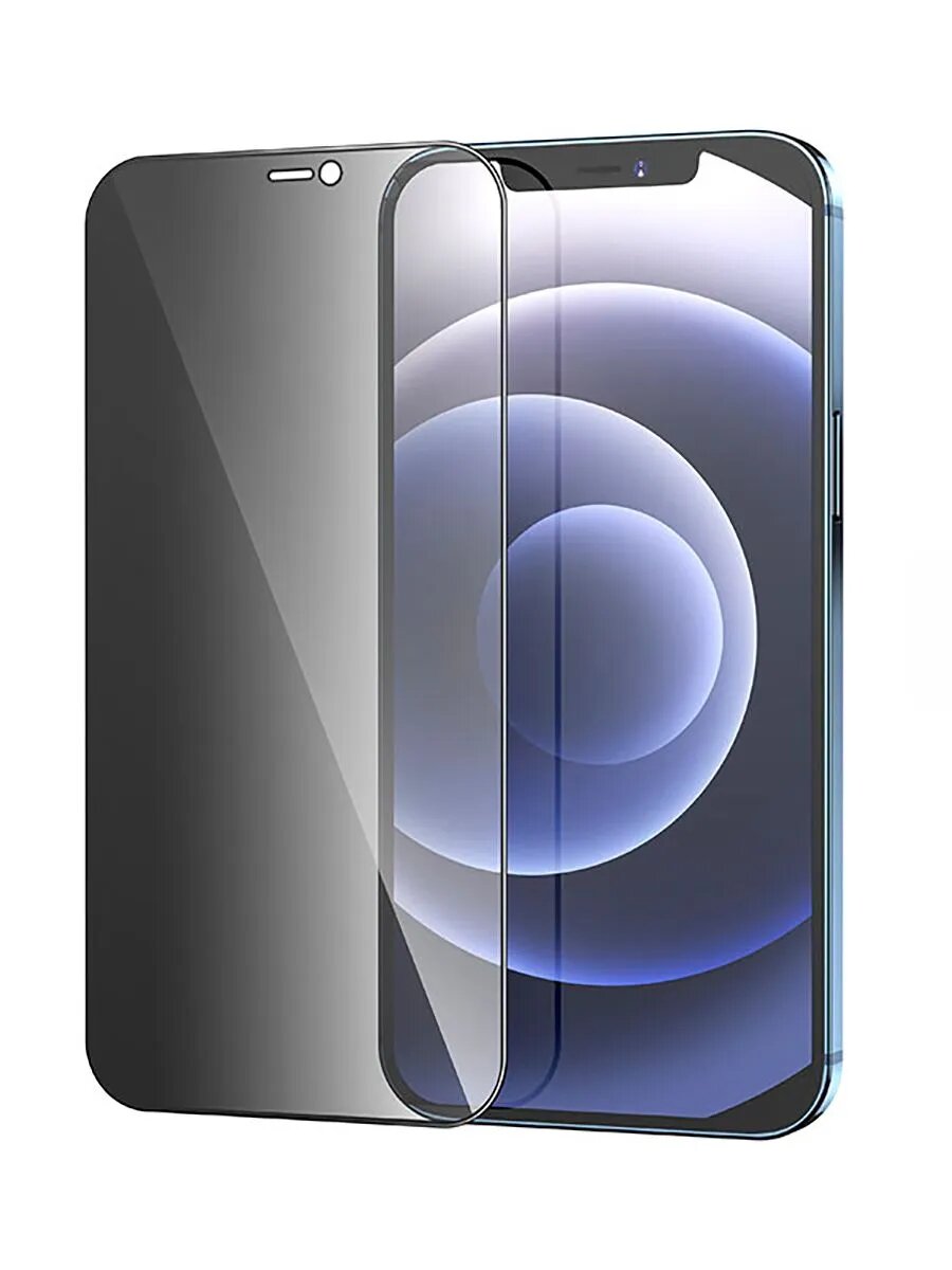 Защитное стекло Hoco A21 iPhone 12 Mini, "Анти-шпион", цвет черный