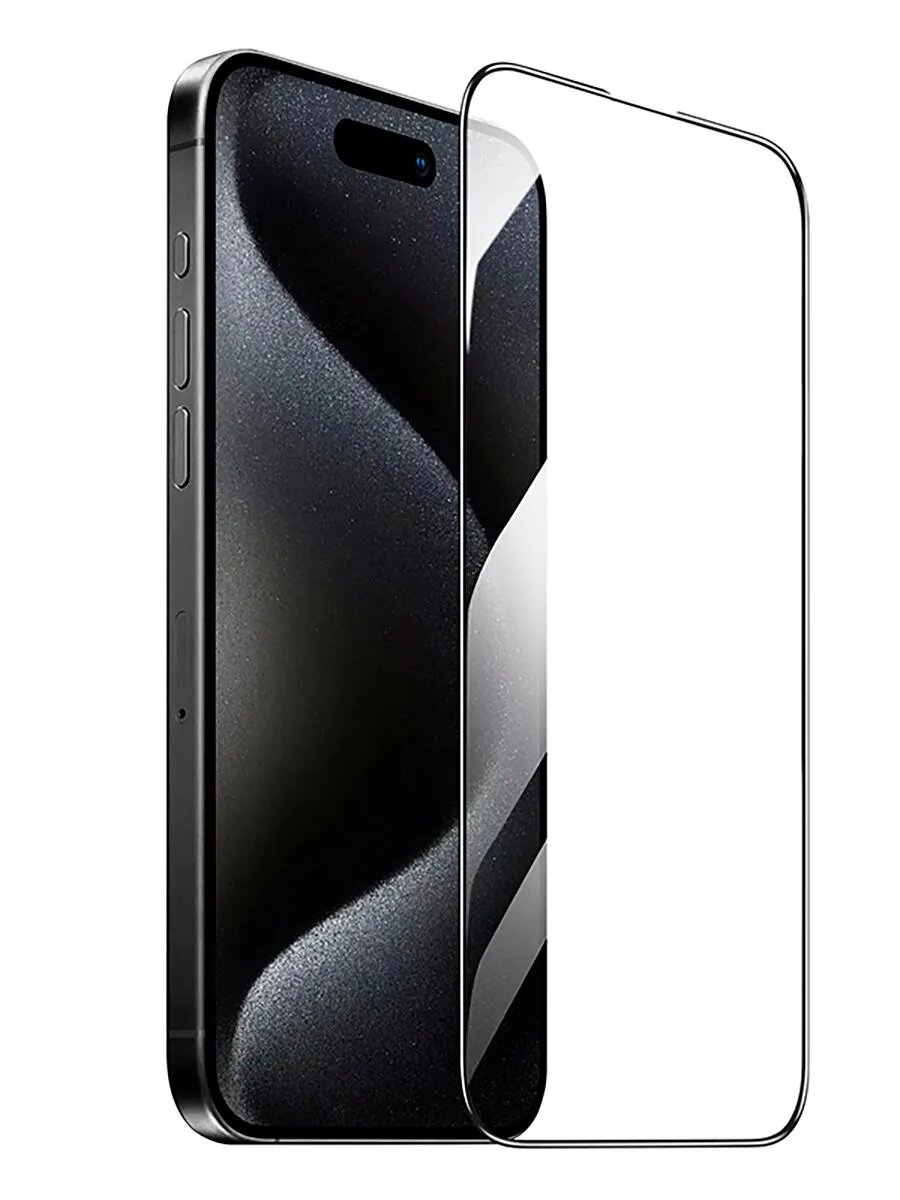 Защитное стекло Hoco G5 IPhone 16 Pro Max, полноразмерное, 3D, цвет черный