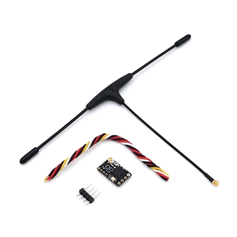 Надежный Комплект Приемника TBS Crossfire Nano RX с Антенной TBS ImmortalT Большой Дальности Действия для Радиосистемы Дистанционного управления