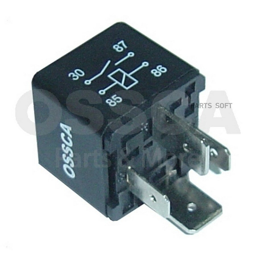 OSSCA 01303 реле-универсальное (40A-4Х конт) / AUDI, SEAT, VW