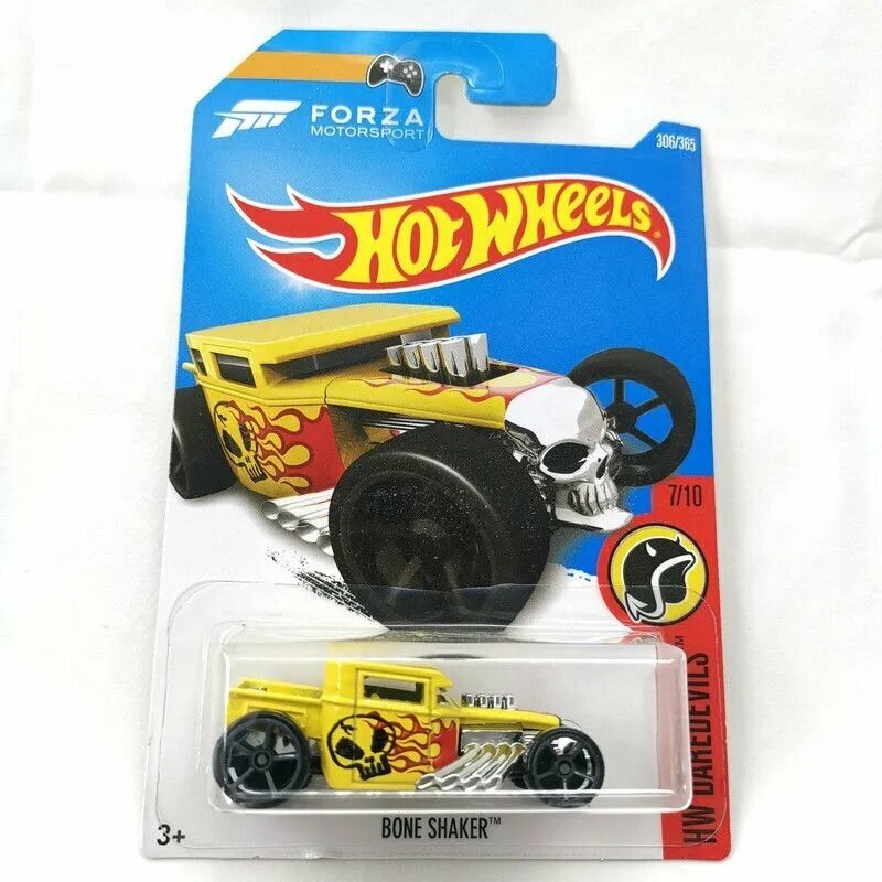 Машинка Mattel Hot Wheels 2017 C4982 Bone Shaker
