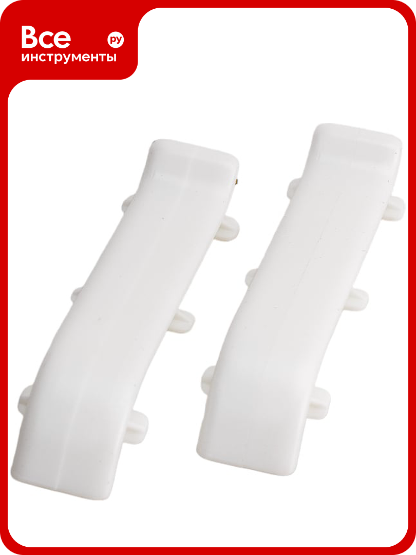 Соединитель для плинтуса IDEAL Классик 55 мм, 001 белый К-П55-С-Ф2 001 БЕЛ