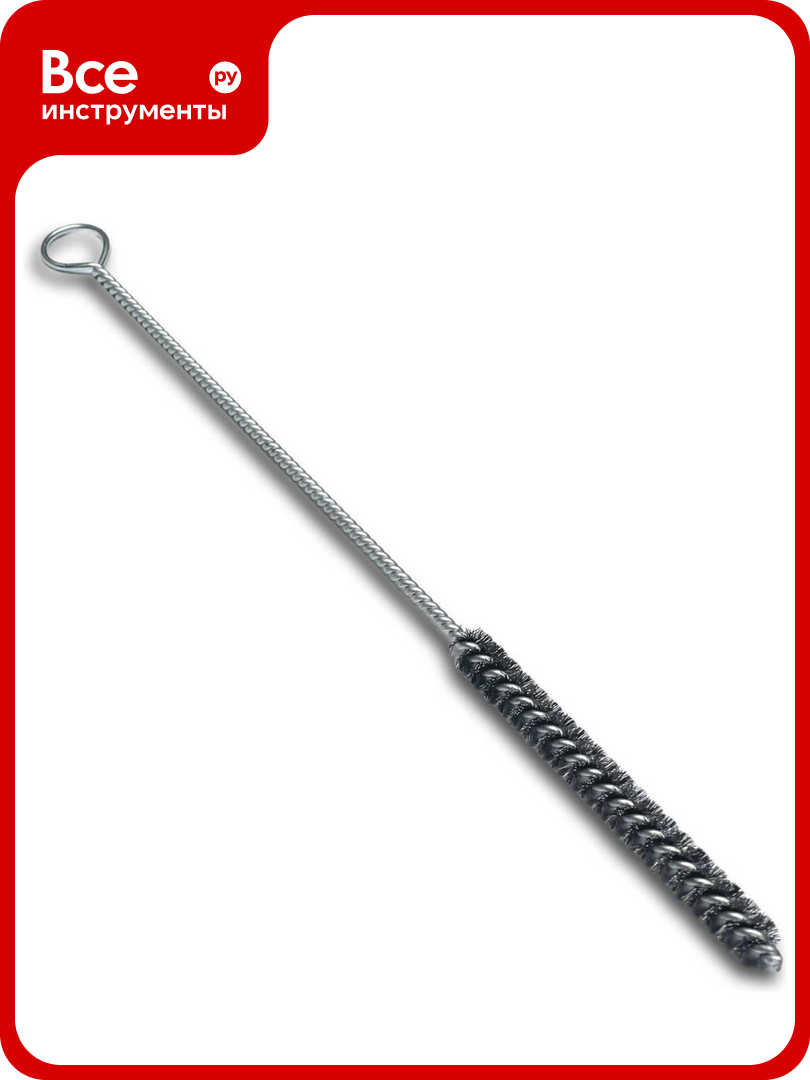 Щетка ерш Lessmann IBZ, 300х100 мм, диаметр 10 мм, стальная гофрированная проволока