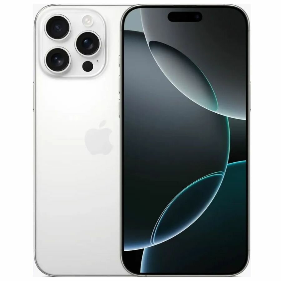 6,9" Смартфон Apple iPhone 16 Pro Max 8/1 ТБ (16 PRO MAX) белый