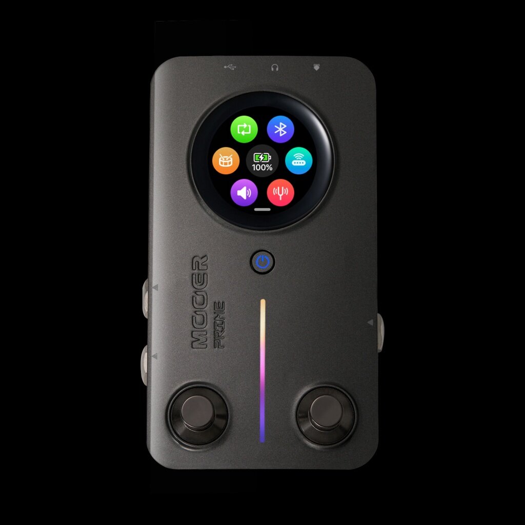 Процессор эффектов для электрогитары портативный, Mooer PRIME-M2-GY, серый