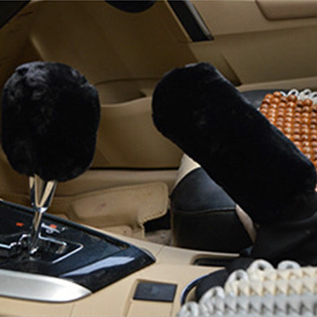 Чехлы для ручника и рычага КПП, Черный