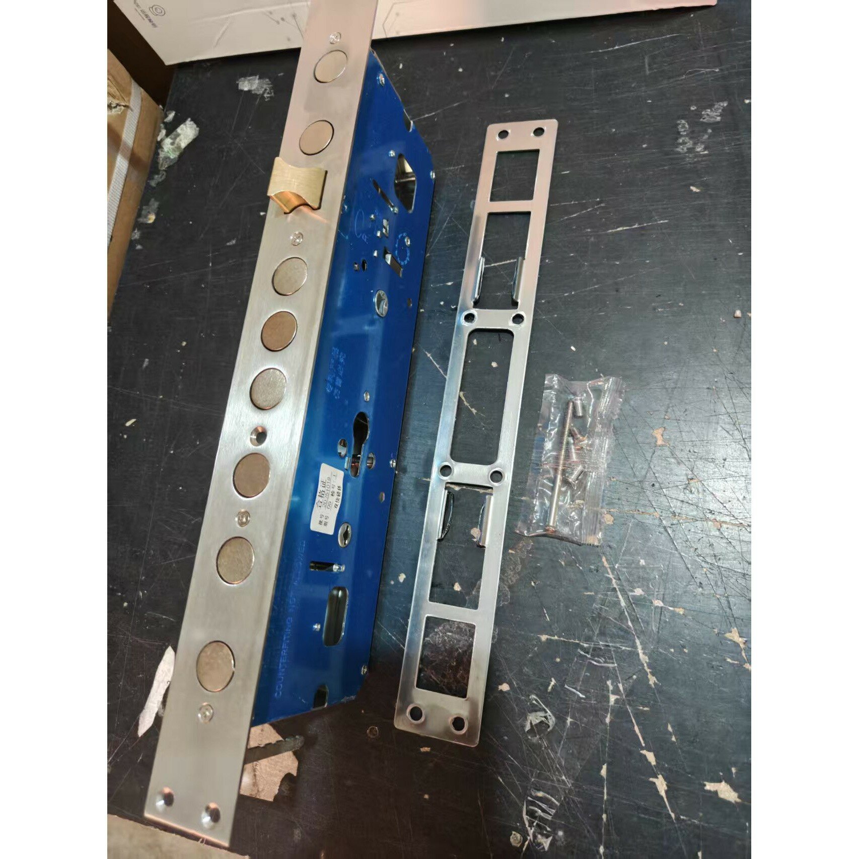 Умный дверной замок с мгновенным разблокировкой по отпечатку пальца, входная дверь, домашний антикражный замок, замок для арендной квартиры, электронный замок, полуавтоматический