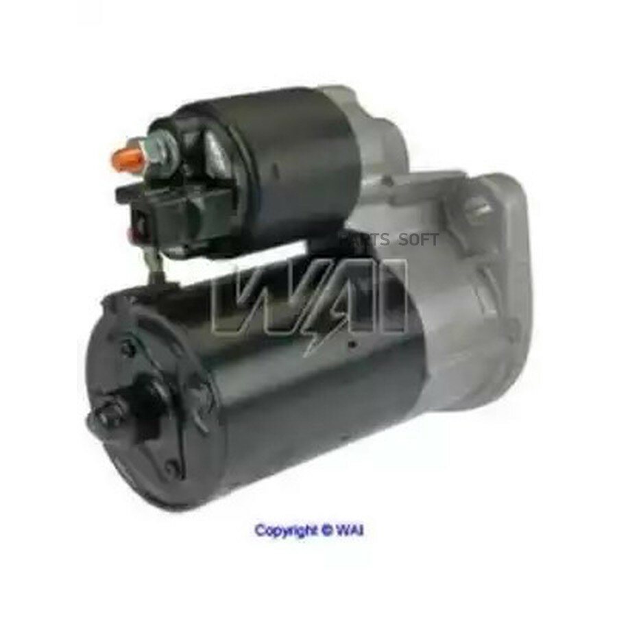 Стартер (новый) AUDI A3 (8L1) FORD GALAXY I (WGR) SKODA OCTAVIA I (1U2) VW GOLF IV (1J1) POLO II от официального дистрибьютора, WAI, артикул 17781N