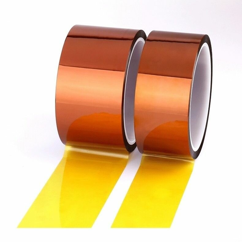 Золотой палец, коричневая термостойкая лента 280°C для ремонта мобильных телефонов, обертка батареи, высокотемпературная лента, полиимидный клей
