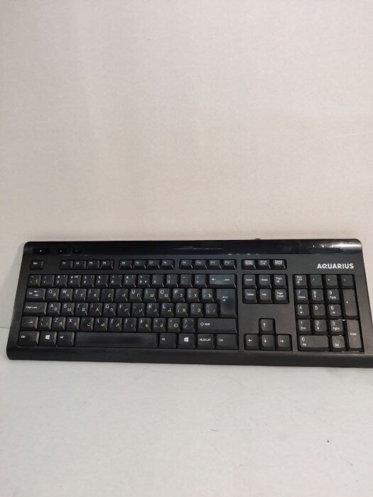Клавиатура Aquarius KU-0837 USB черный