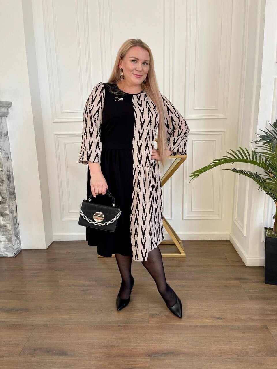 Платье Комбинация