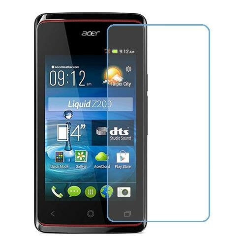 Скрин Мобайл защитный экран для Acer Liquid Z200 из нано стекло 9H