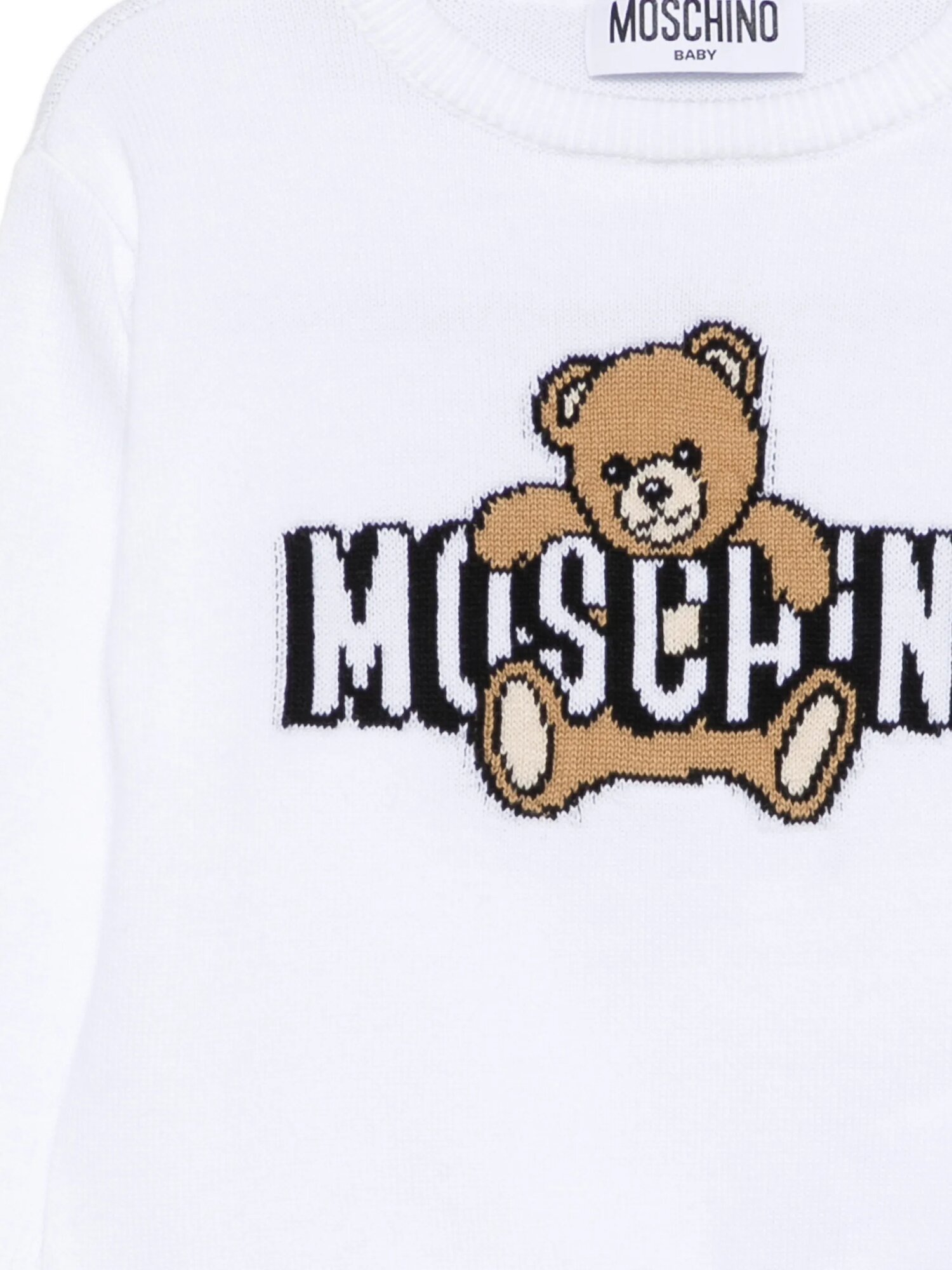 Топ MOSCHINO, размер 3 года, белый — фото 1