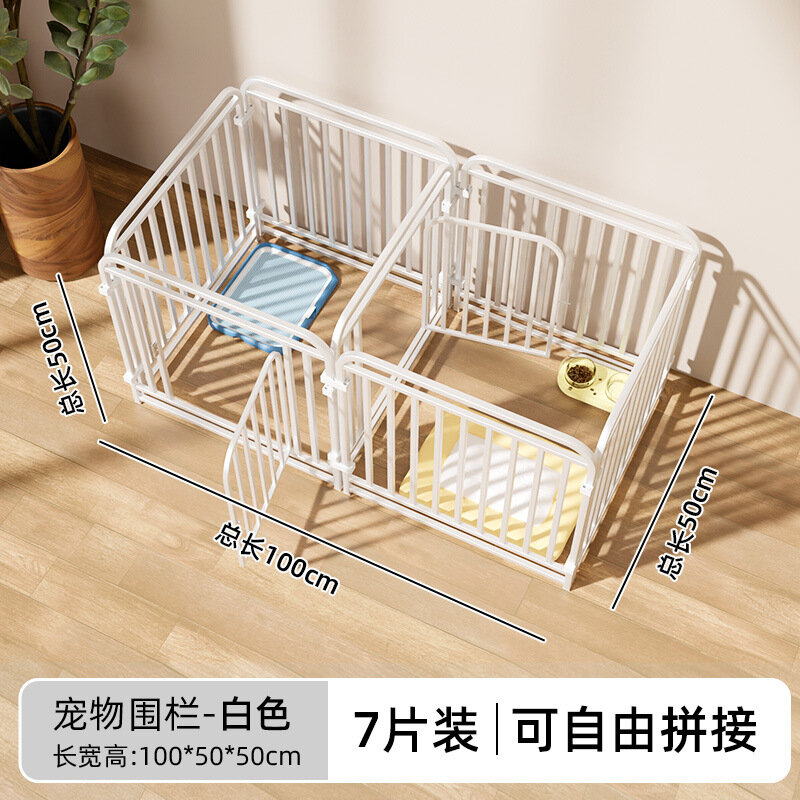 Клетка для собак, внутренний забор для собак, барьер для маленьких и средних собак, ограждение, домик для собак, свободно комбинируемый, анти-убегание