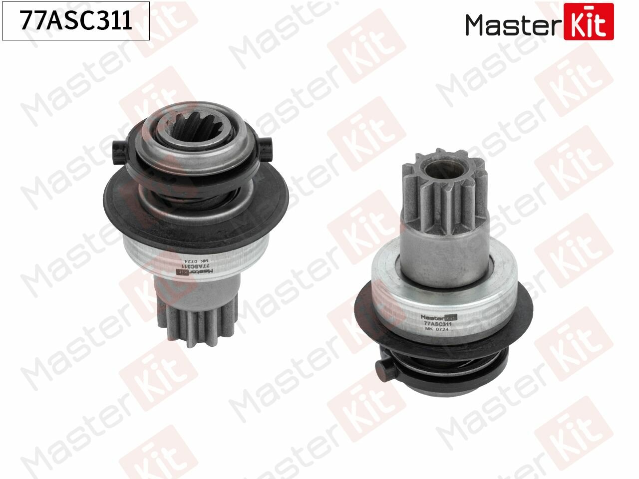Бендикс стартера Ford Galaxy, WGR 95-06VW Sharan7M87M97M6Golf III1H1 91-10 MasterKit 77ASC311