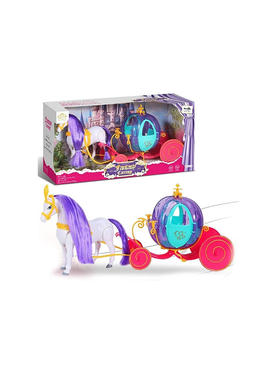 Набор Карета с лошадкой Fantasy звук 248B с 3 лет