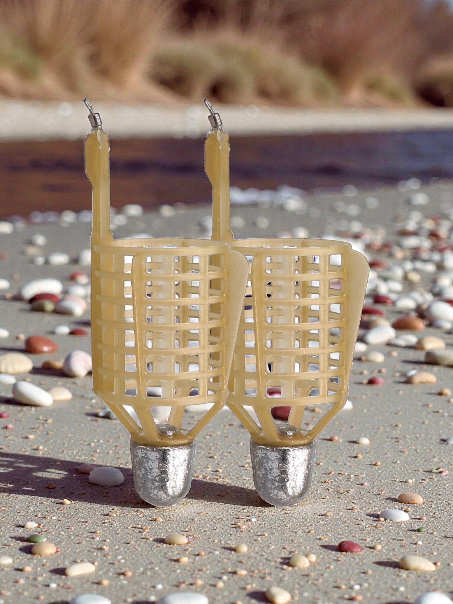 Кормушка рыболовная Сталкер Пуля 40 г, для фидерной ловли, набор 2 шт.