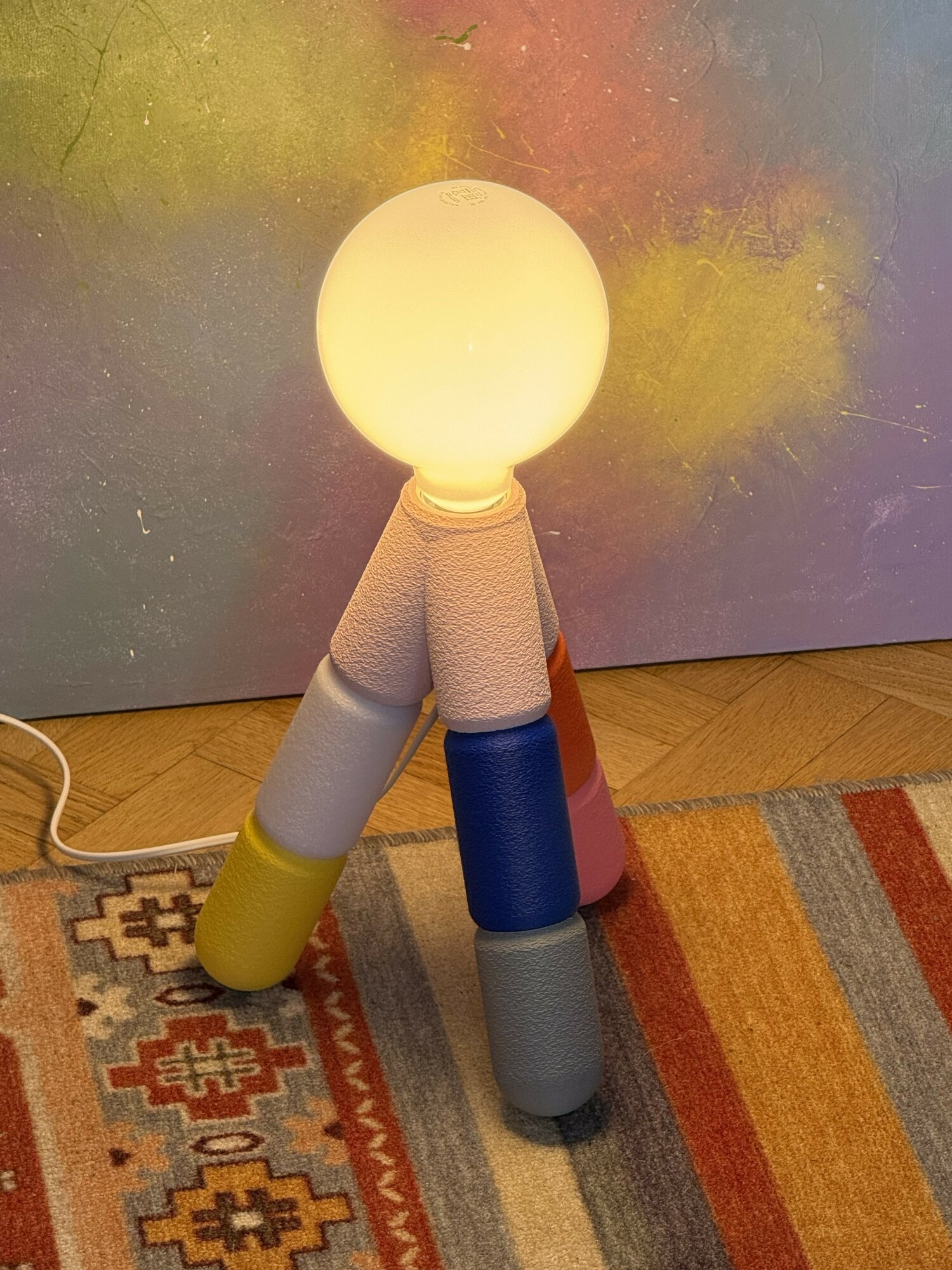 Настольная лампа ЮКА трио, лампа-конструктор для дома и интерьера