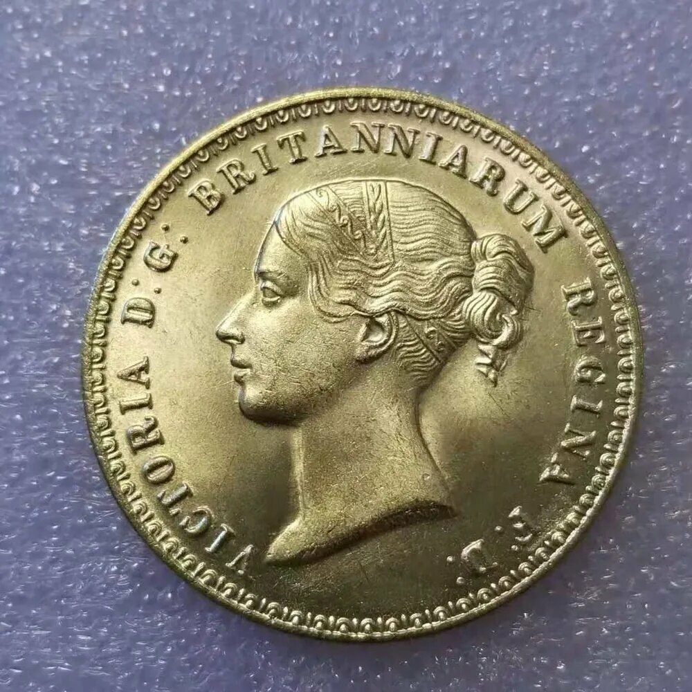 Памятная монета Великобритании 1839 года "Королева Виктория