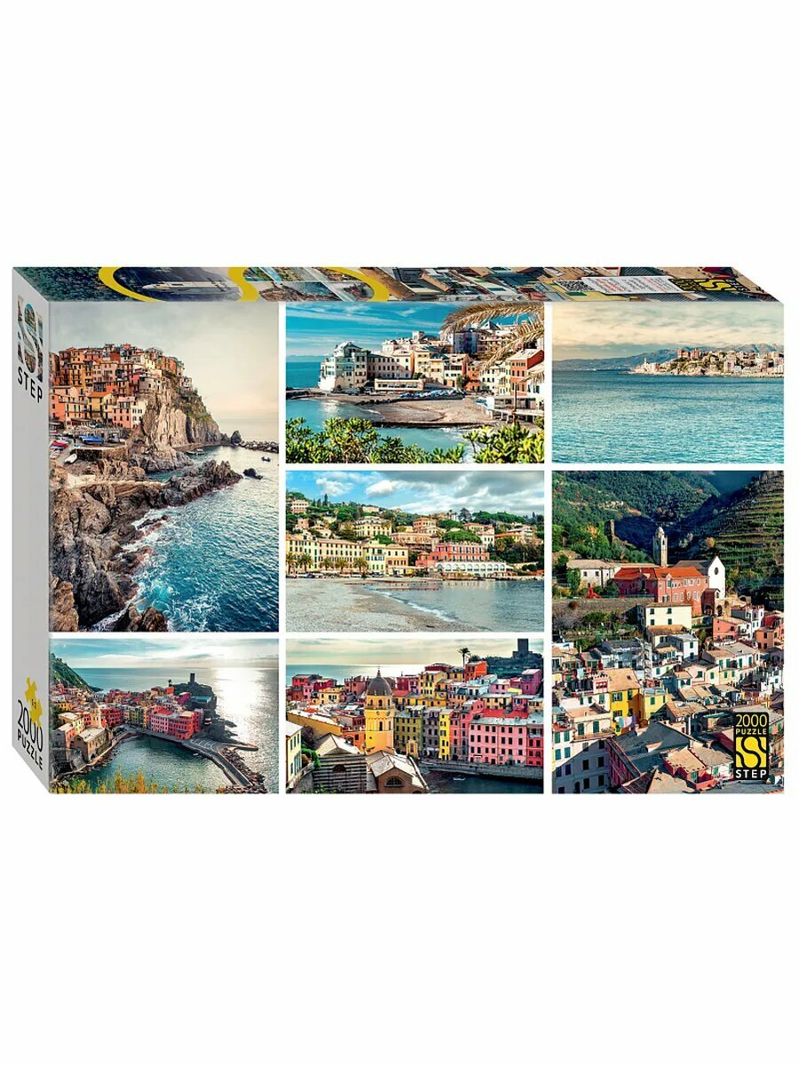 Пазлы 2000 элементов для взрослых "Лигурия, Италия"