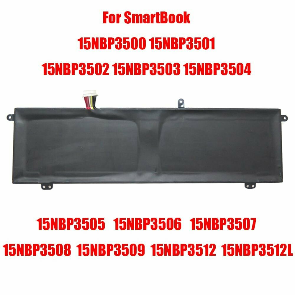 Для Irbis SmartBook 15NBP3500 15NBP3501 15NBP3502 15NBP3503 15NBP3504 15NBP3505 15NBP3506 15NBP3507 15NBP3508 15NBP3509 15NBP3512 15NBP3512L 7.6V 5300MAH 40.28WH 11PIN 10Lines Новые