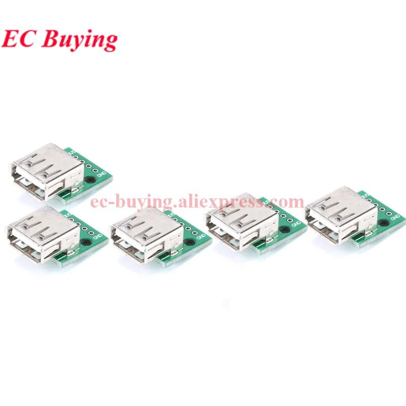USB 2.0 адаптер, 5шт