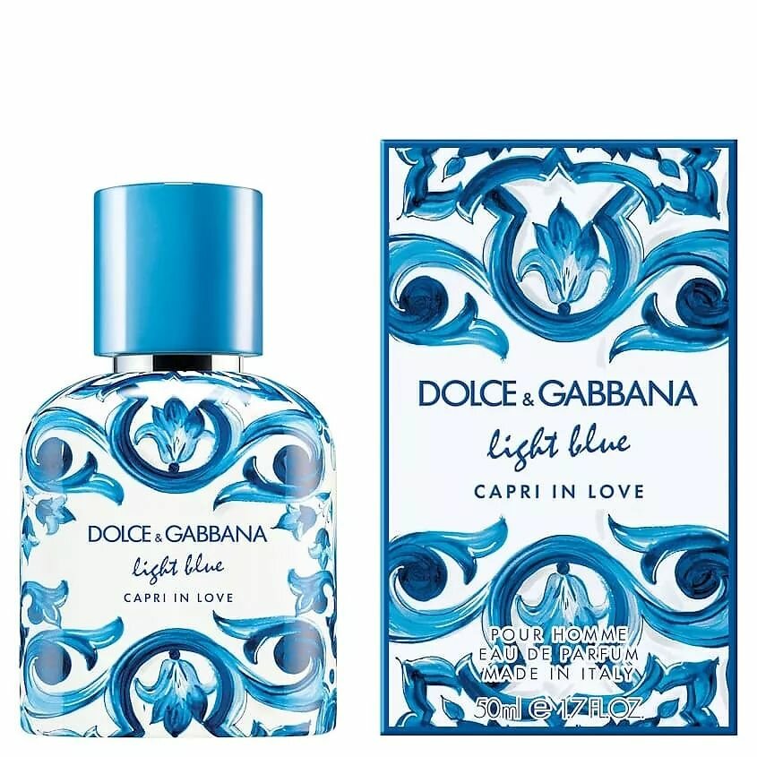 DOLCE&GABBANA Light Blue Capri In Love Pour Homme Парфюмерная вода 50 ml