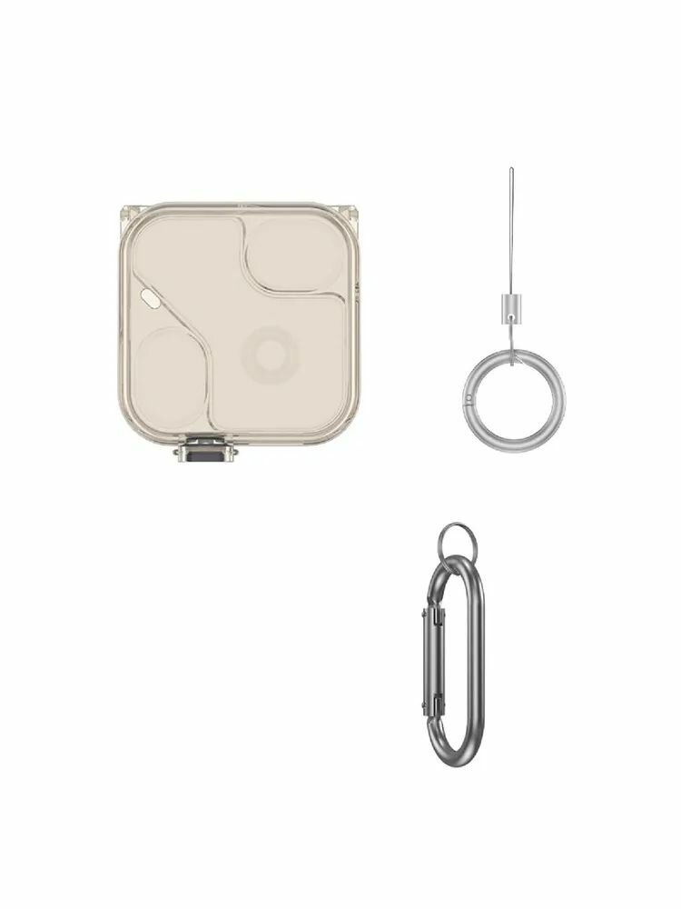 TPU-чехол для наушников Nothing Ear (3) - прозрачно-серый