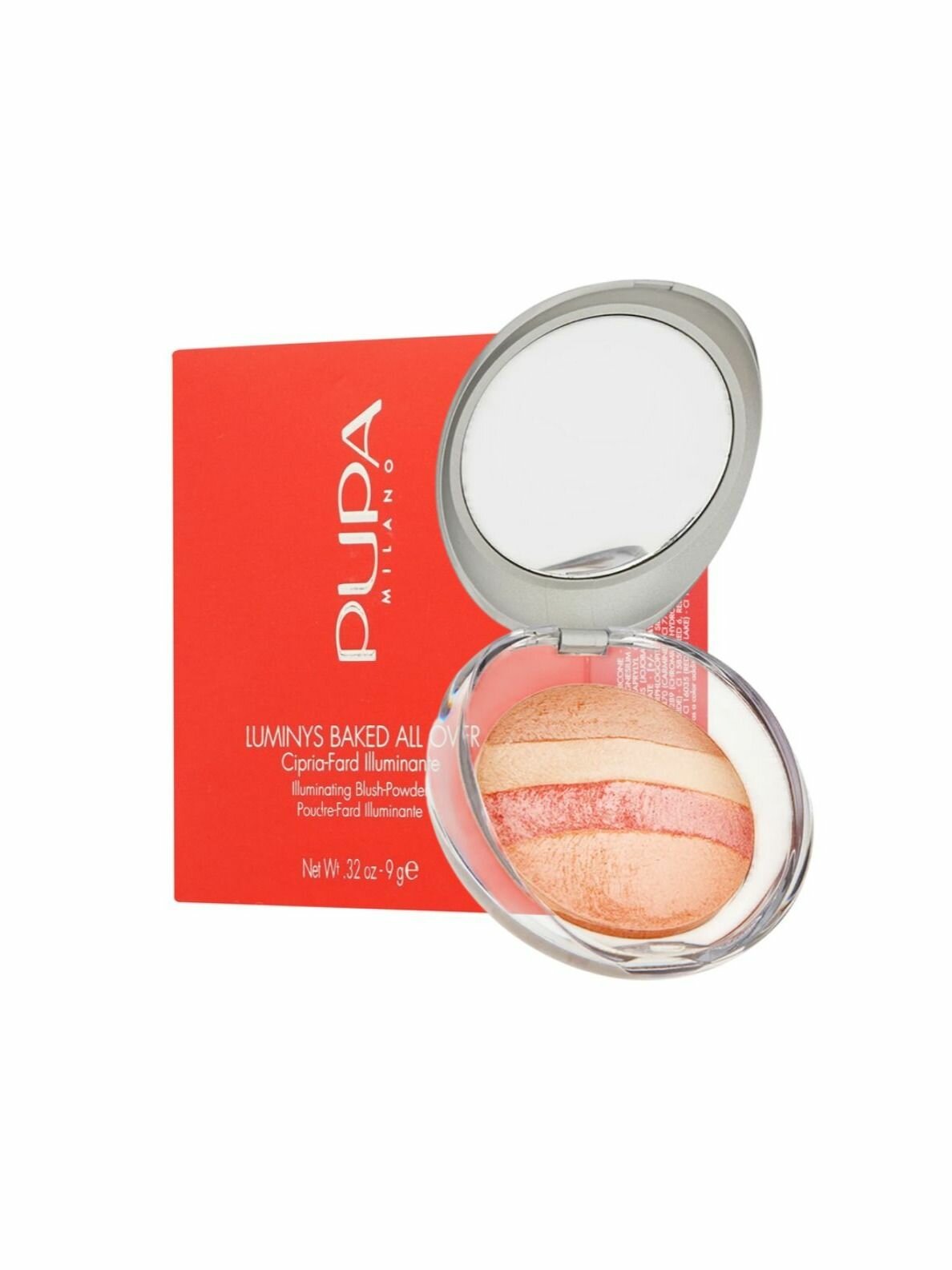 PUPA Пудра Румяна для лица универсальные 06 Luminys Baked All Over