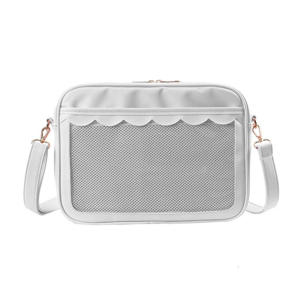 Японская прозрачная сумка-ита для женщин, Белый