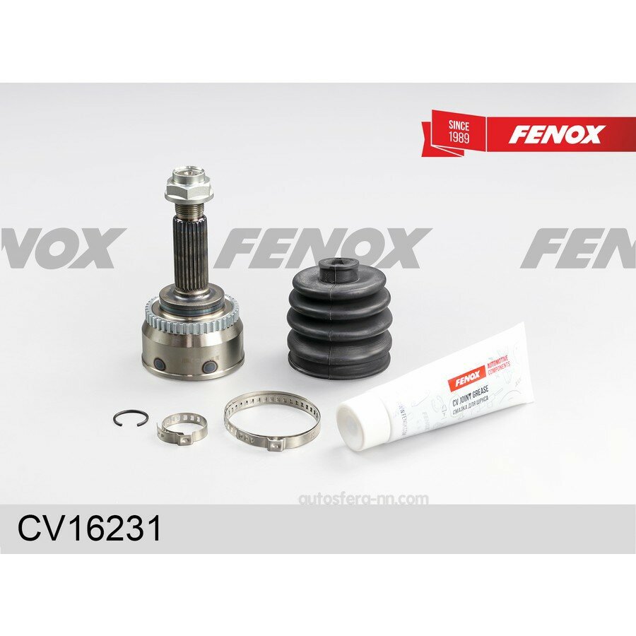 FENOX CV16231 ШРУС Hyundai Accent 1.3-1.5 00> Тагаз 25/22 шл, Наружный, АБС 44 зуб