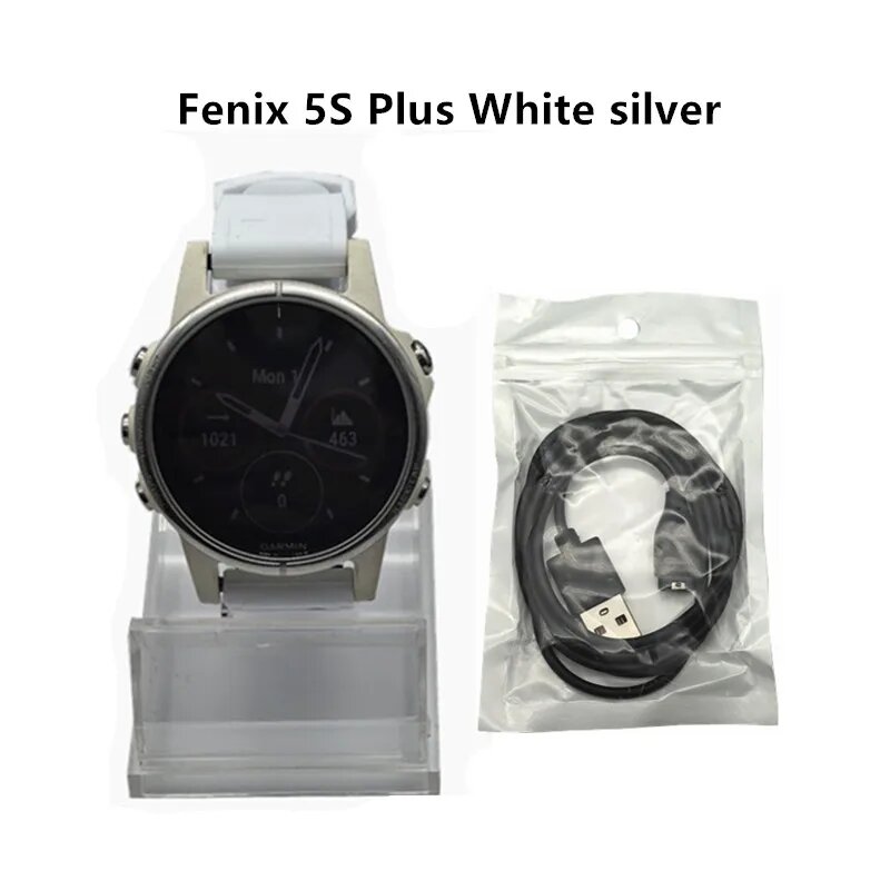 Garmin Fenix 5S Plus White Silver