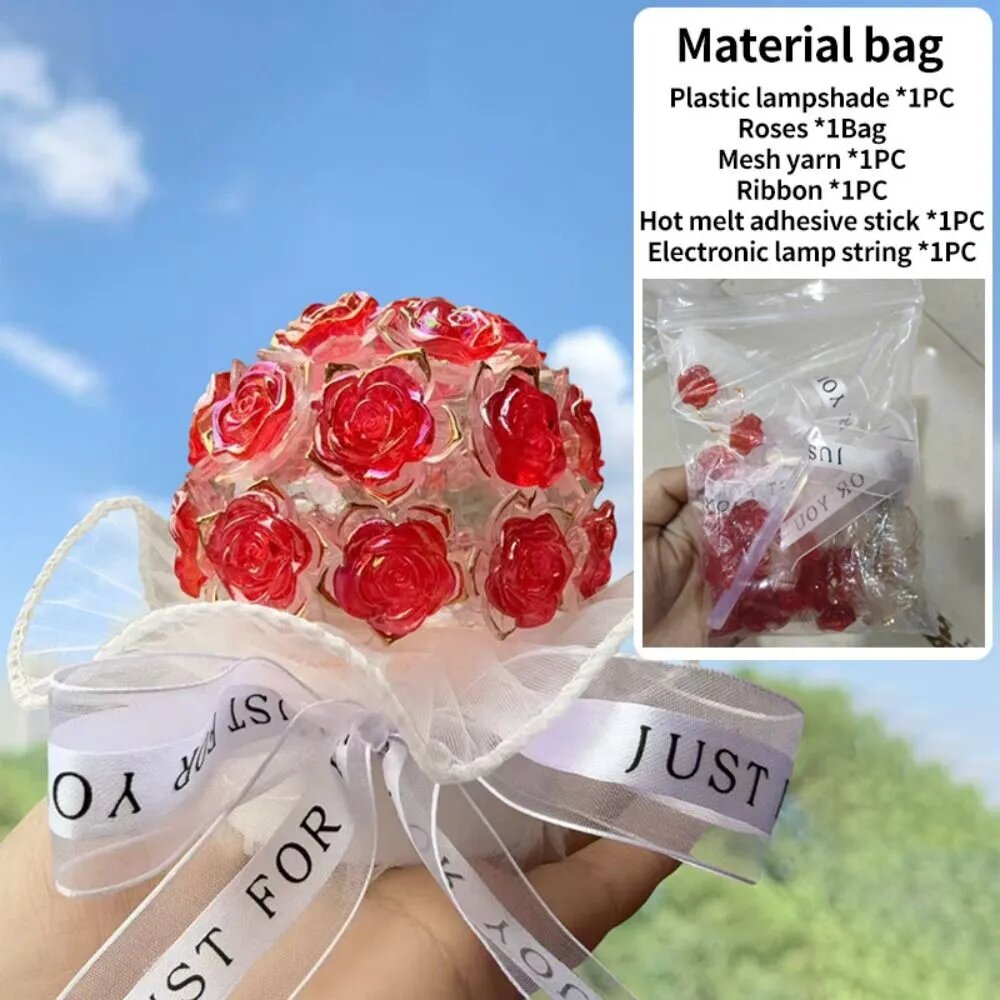 Светильник в виде цветочного букета