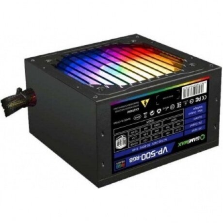 Блок питания GameMax VP-500-RGB-MODULAR 500W