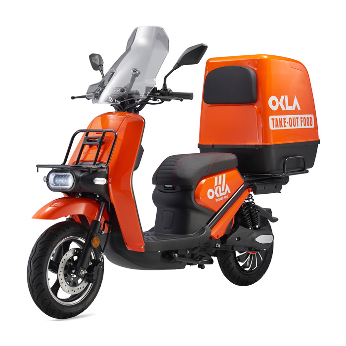 Электроскутер OКLA MX Mini + Rear Box 2000W (5400W в пике) 72V40Ah