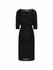 Платье Max Mara, размер 50, black/black