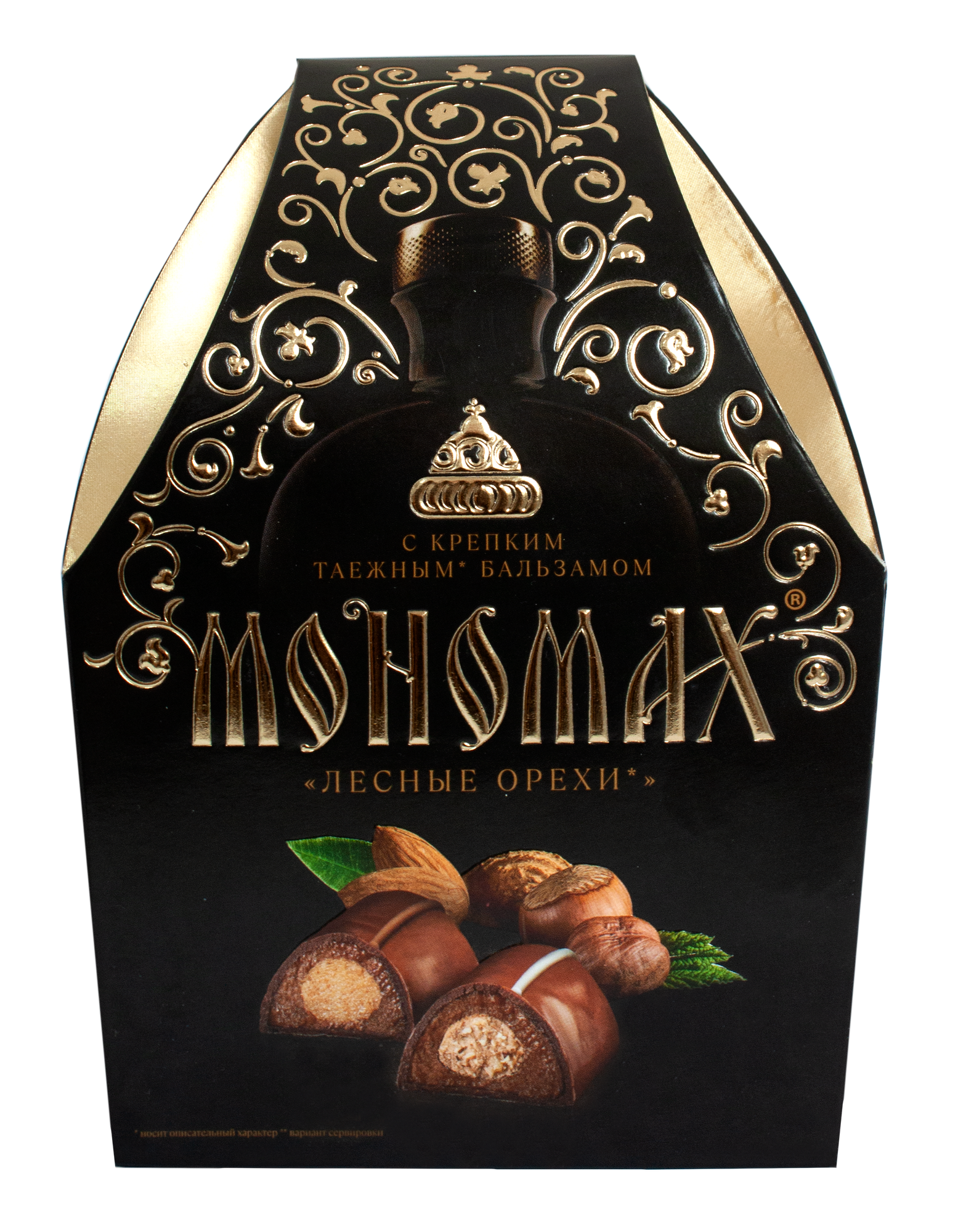 Набор конфет Кондитерская фабрика Пермская "Мономах Лесные орехи" 126 г