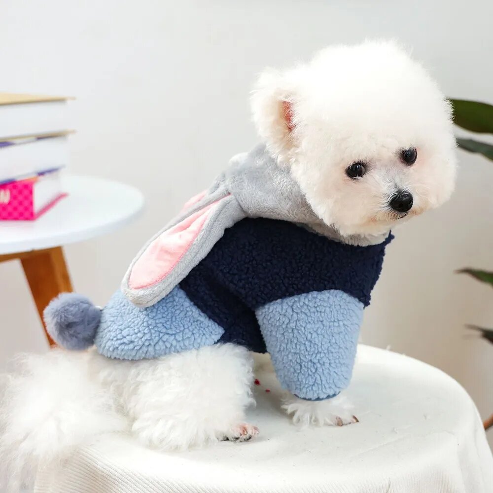 Одежда, CUTE PUPPY, которую могут носить как собаки, так и кошки, синяя, высококачественная ткань, удобная и теплая