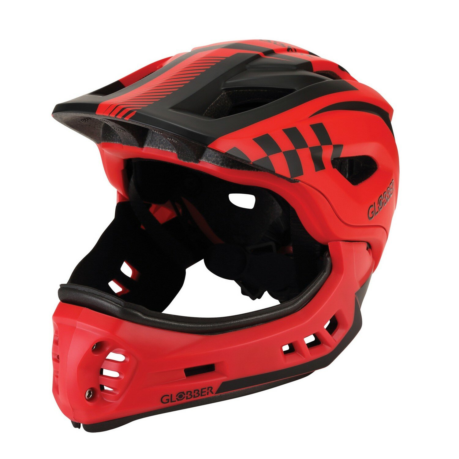 Globber Шлем защитный Globber Racing Helmet, цвет Красный, ростовка XS/S