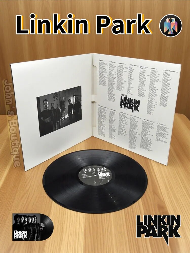 Linkin Park LP Виниловая пластинка 12" Глориозный Храм, рок музыка