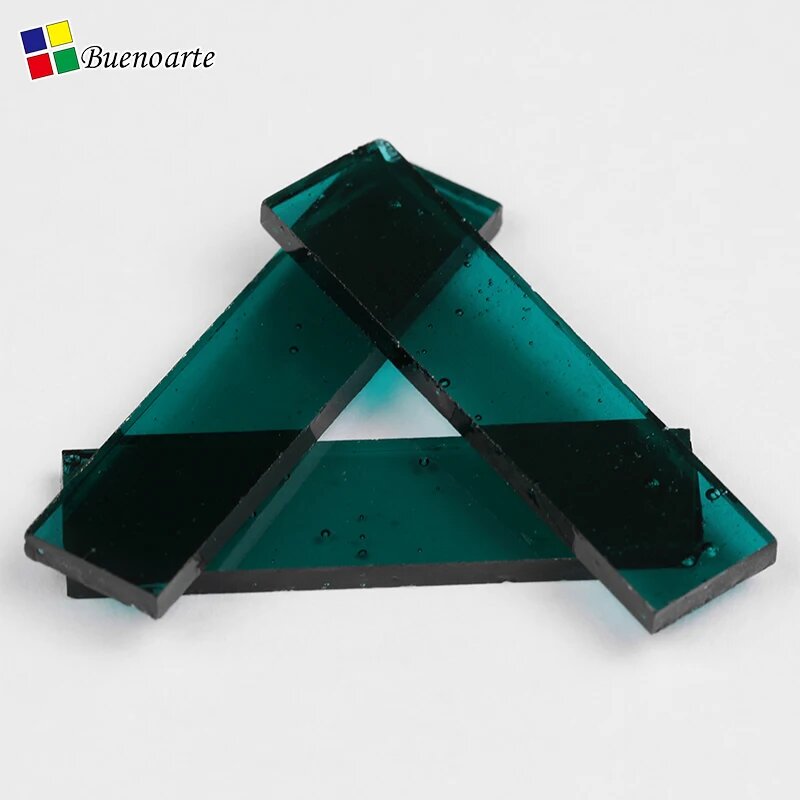 Витражное стекло для мозаики Буеноде Изумрудный, SFS32