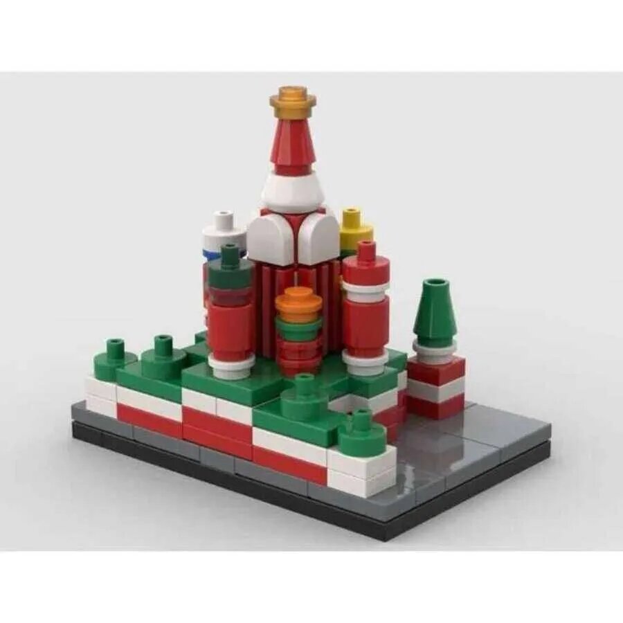 MOC Saint Basils Собор Москва Строительные блоки Конструктор для детей 6+ Китай