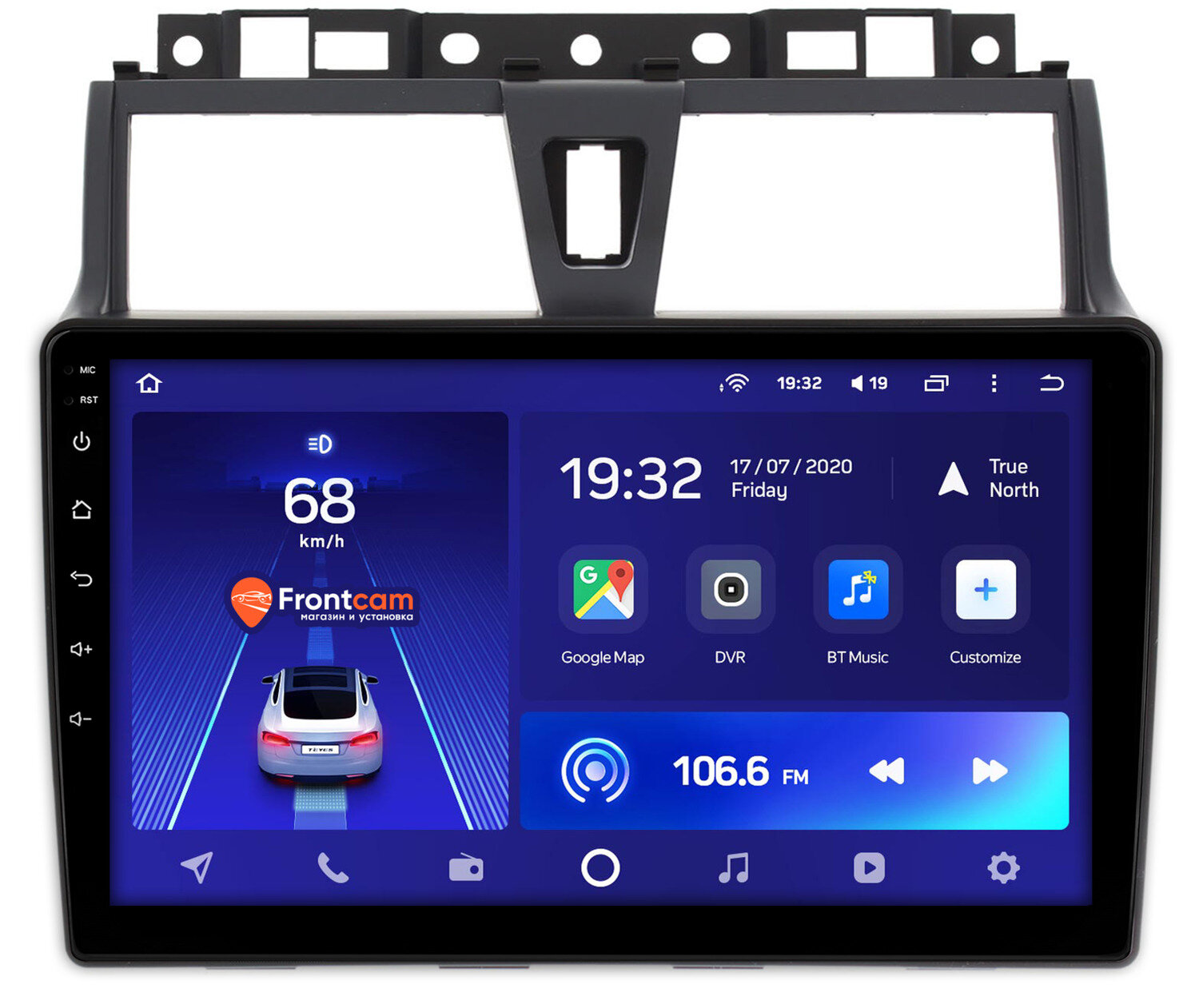 Штатная магнитола Geely Emgrand EC7 2016-2019 (тип 2) Teyes CC2L PLUS 2/32 9" RM-9263 Android 8.1 (DSP, IPS, AHD)