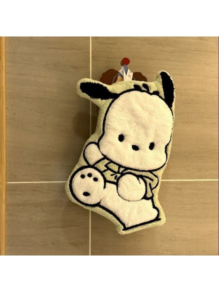 Полотенца для рук детские милые с Hello Kitty и Мелоди, быстро впитывающие влагу, мягкие и приятные к коже, 1шт