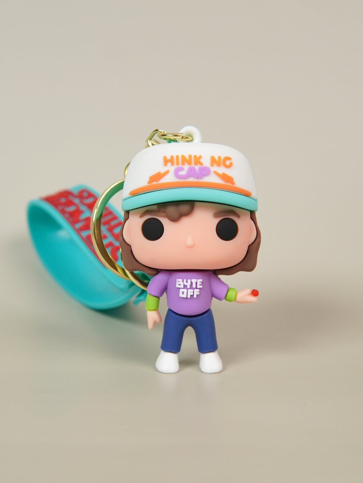 Брелок Дастин Хендерсон (Dustin) Очень странные дела Stranger Things на рюкзак и ключи ОСД