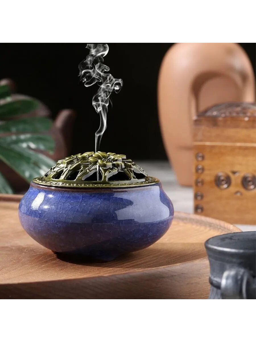 Керамическая курильница для благовоний и ароматов