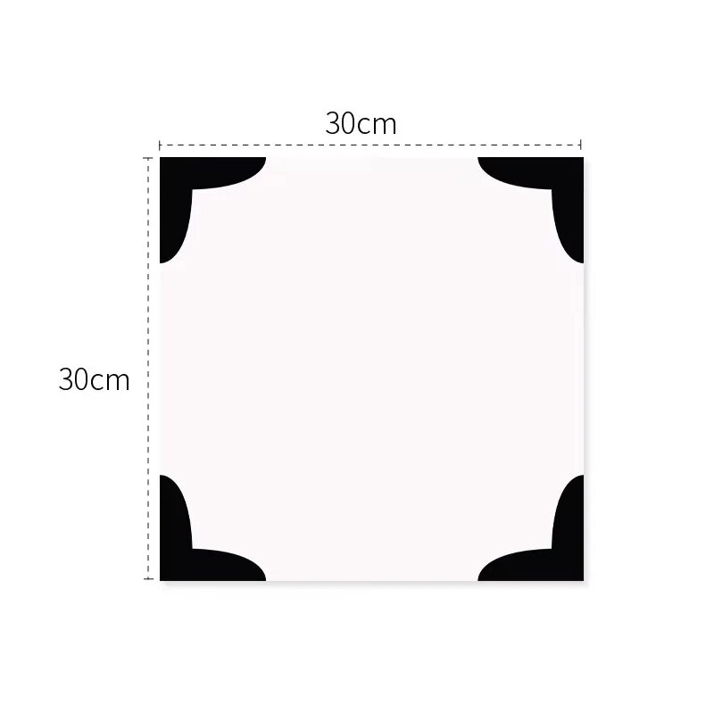 6 шт. водостойкие наклейки для пола ПВХ FT004