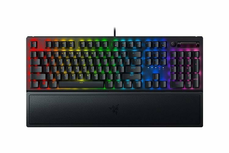 Механическая игровая клавиатура унисекс Razer BlackWidow Spider V3, проводная, зеленые свитчи, 104 клавиши, RGB подсветка