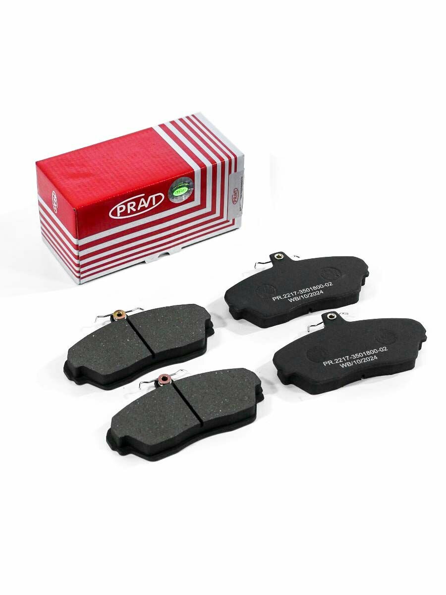 Колодка тормозная передняя ГАЗель, ГАЗ Волга (к-т 4 шт)