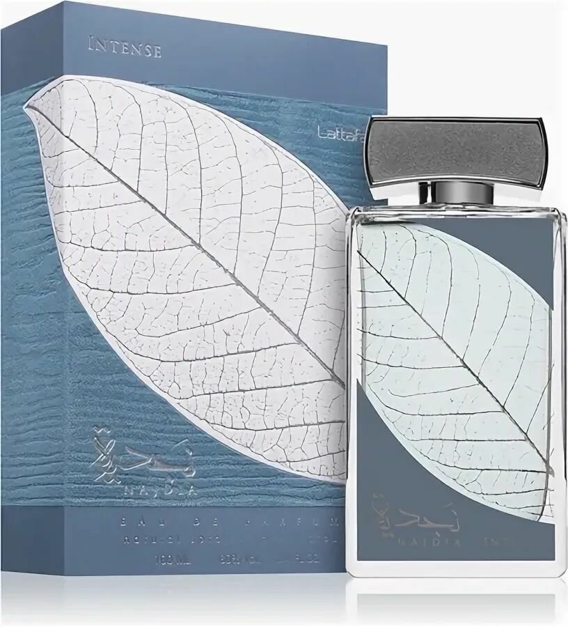 Арабские духи для мужчин Lattafa Najdia Intense 100 мл - фруктовые, фужерные, морские
